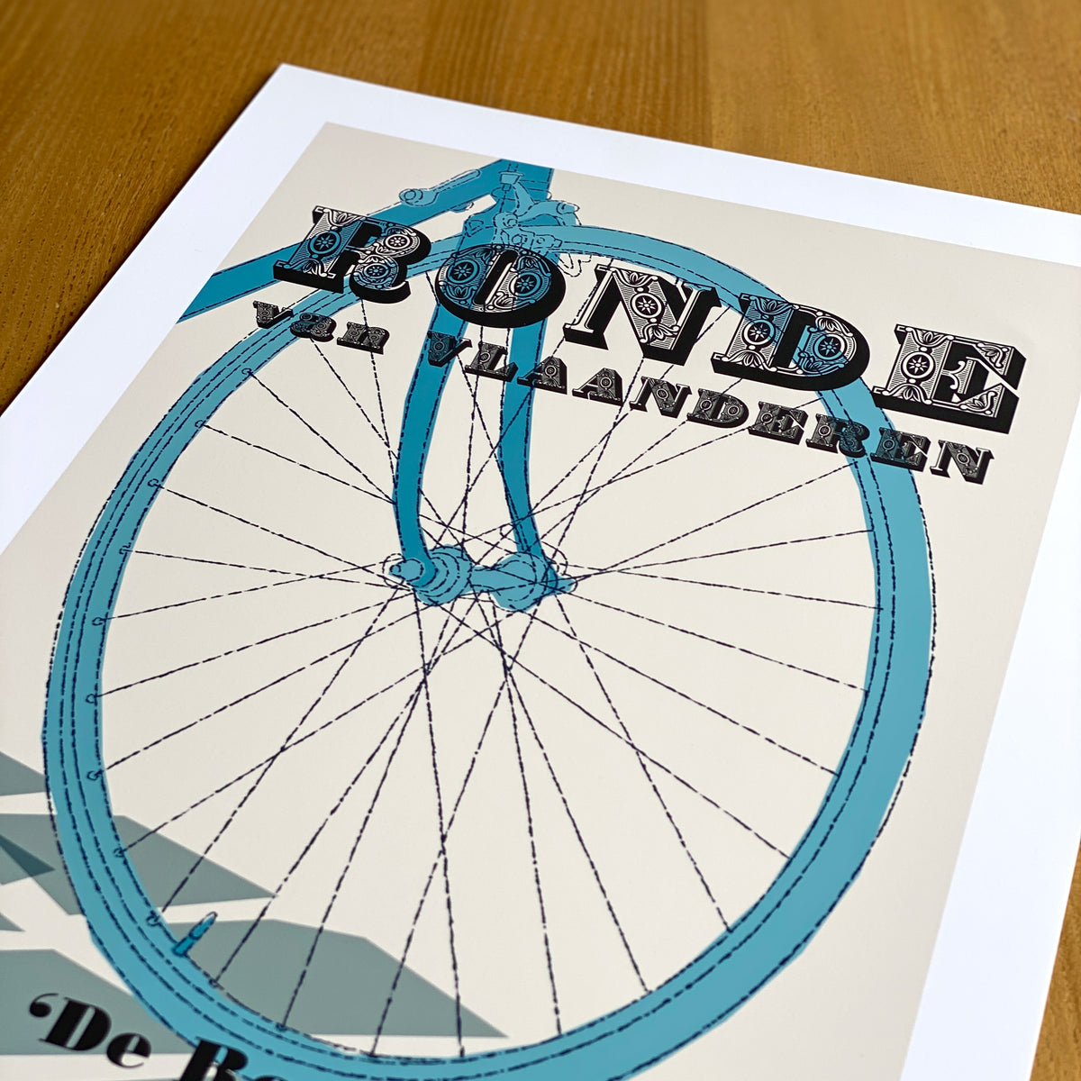 Cycling Monuments Poster | Tour Of Flanders Print | Art for Home Office ...
